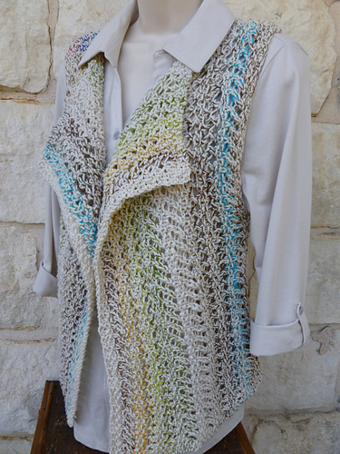 Ravelry: Remixed Vest pattern by Eileen Vito