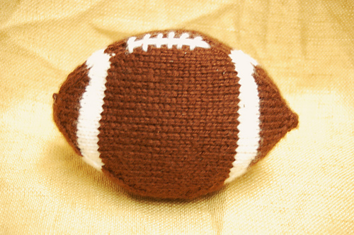 Ravelry: Plush Football pattern by Ali Tong