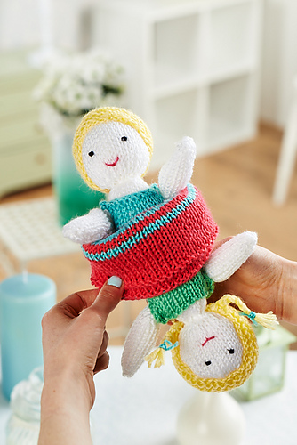 Ravelry: Topsy-turvy doll pattern by Tracey Todhunter
