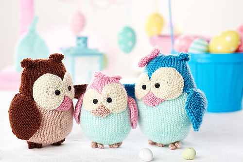 Ravelry: Owl Family pattern by Amanda Berry