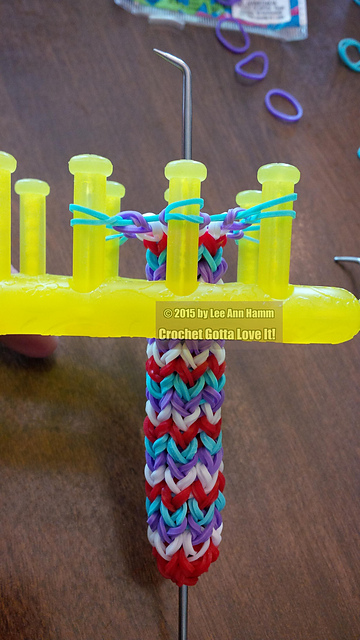 Ravelry: lhamm's Loom Knit Rubber Band Grip