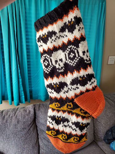 Ravelry: Four Spooky "Christmas" Stockings pattern by Kate Rosenkranz