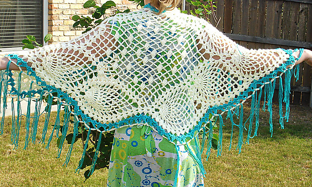 Ravelry: Pineapple Shawl pattern by Liana Graham