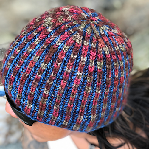 Ravelry: Surfer's Delight - Easy Basic Brioche Hat pattern by Liat Gat