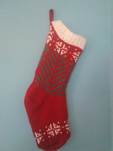 Ravelry: Norway Spruce Stocking pattern by Denise Balvanz