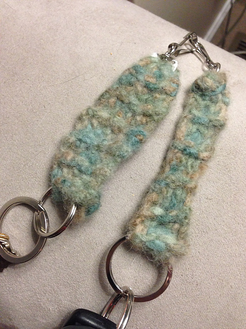 Ravelry: Interlocking Key Chains pattern by Sara Marks