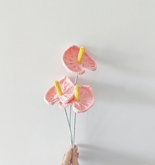 Ravelry: Flower: Anthurium pattern by Liceria