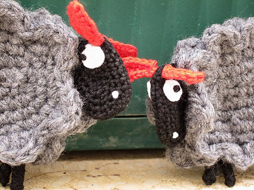 Ravelry: Crocheted Flat Sheep pattern by Lidar Artzi