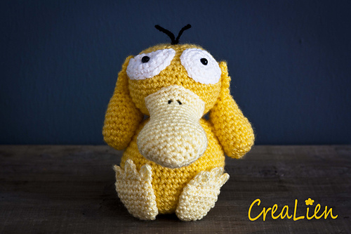 Ravelry: Pokémon Psyduck pattern by Eline Wulfert
