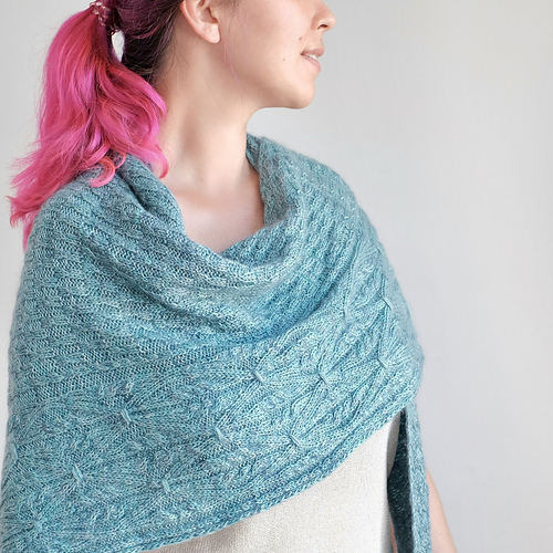 Ravelry: River Flow Shawl pattern by Ksenia Naidyon
