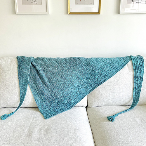 Ravelry: River Flow Shawl pattern by Ksenia Naidyon