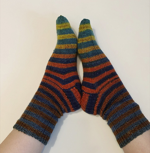 Ravelry: Basic Ribbed Socks pattern by KnittyMelissa