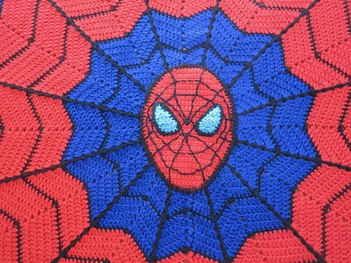 Ravelry: ligia45's Spiderman Blanket