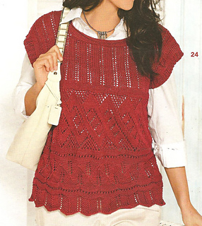 Ravelry: # 24 Musterpulli in Himbeere pattern by Brigitte Hass
