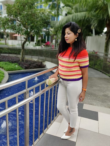 Ravelry: Ribbons Sweater pattern by Marissa Kessler
