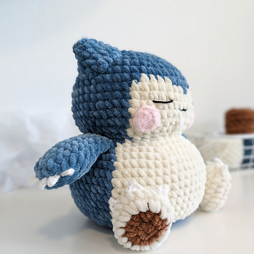 Ravelry: Baby Snorlax pattern by Kaylin Liang