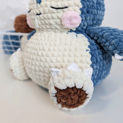 Ravelry: Baby Snorlax pattern by Kaylin Liang