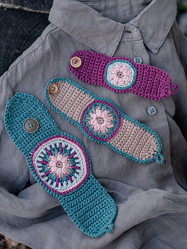 Ravelry: Mandala Bracelet pattern by Tatsiana