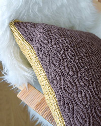 Ravelry: Curly Branches Square pattern by Tatsiana