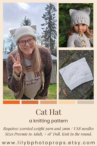 Ravelry: Cat Hat pattern by Catherine Anfield