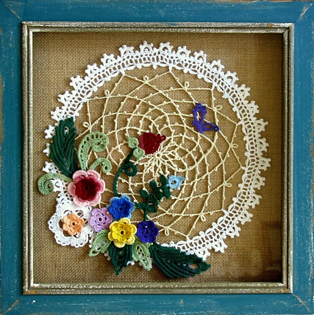 Ravelry: Irish Crochet Sampler Doily pattern by Annie Potter