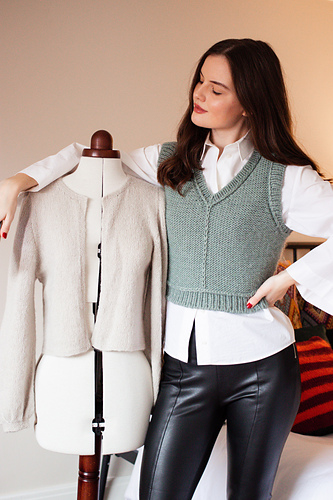 Ravelry: Anyday Vest pattern by Lily Kate France