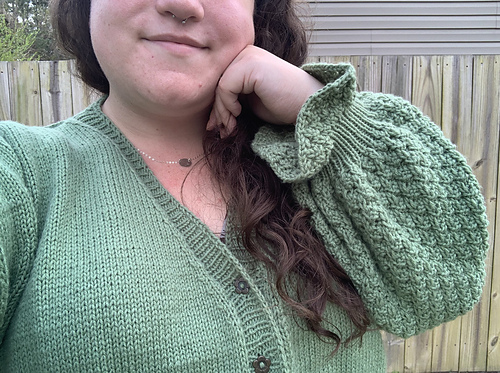 Ravelry: the Pink One cardigan pattern by Lily Kate France