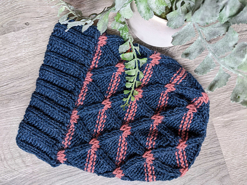 Ravelry: merger beanie pattern by Lily Kate France