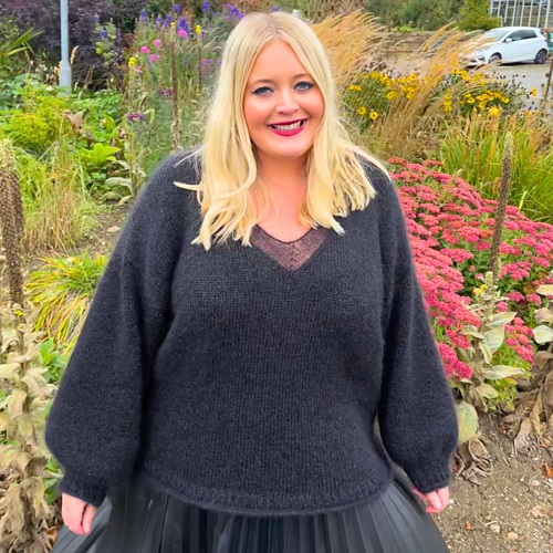 Ravelry: slow down sweater pattern by Lily Kate France