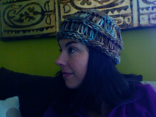 Ravelry: Drop Stitch Drama Hats (Original and II) and Scarf pattern by ...