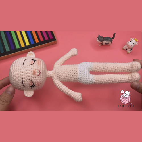 Ravelry: Doll body 15cm pattern by Lim lenn