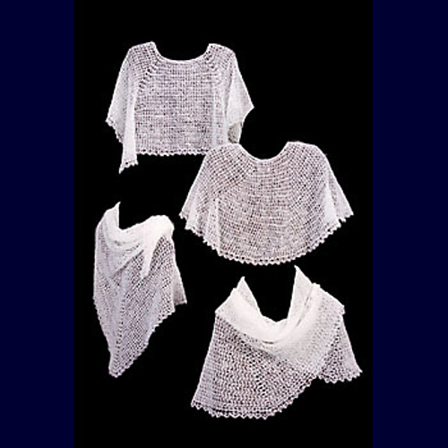 Ravelry: Crocheted Cobweb Capelets and Shawls (AC-31) pattern by Evelyn ...