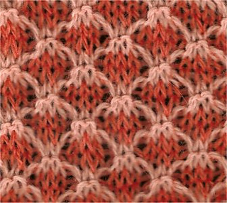 Ravelry: Two-tone lattice pattern by Knitting Fool