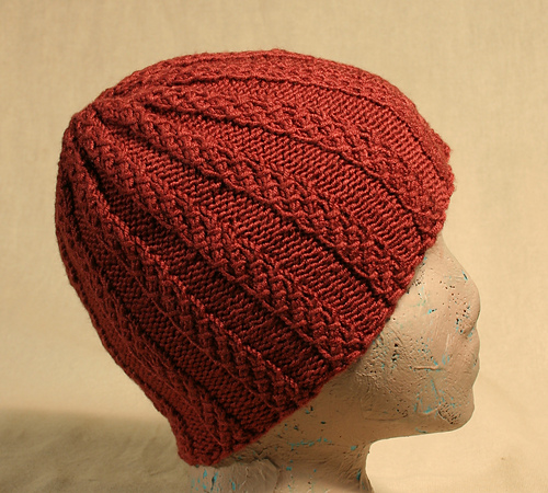 Ravelry: Faux Hard Braided Hat pattern by Linda Shelhamer