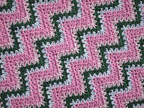 Ravelry: Express V Stitch Ripple Afghan pattern by Mara Thomas