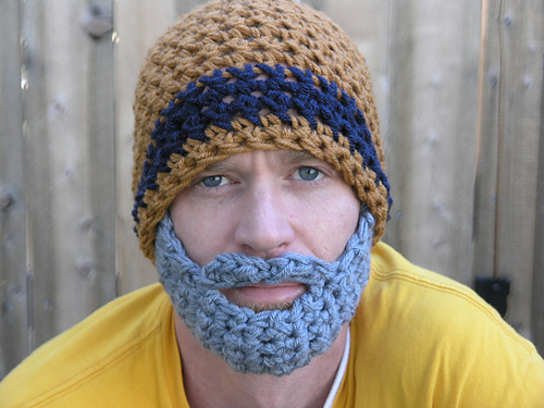 Ravelry: Bearded Beanie pattern by Linda Lu Designs