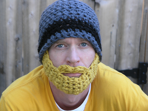 Ravelry: Bearded Beanie pattern by Linda Lu Designs