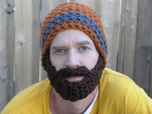 Ravelry: Bearded Beanie pattern by Linda Lu Designs