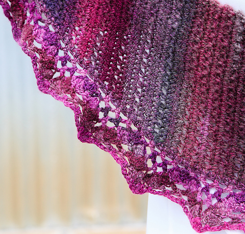 Ravelry: Chevron Lace Shawl pattern by Linda Permann