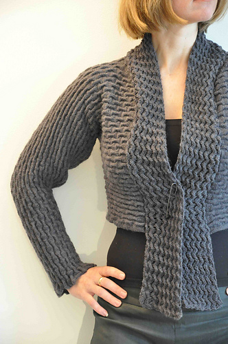 Ravelry: Folded Cardigan pattern by Linda Marveng