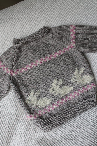 Ravelry: Rabbit Jumper with Hat pattern by Hovland UK Ltd