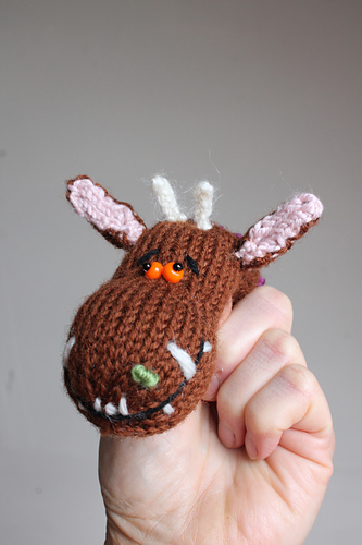 Ravelry: Big Gruff Monster and Friends Finger Puppets pattern by ...