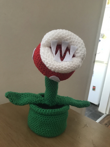 Ravelry: Mario Bros. Piranha Plant pattern by Janet Carrillo