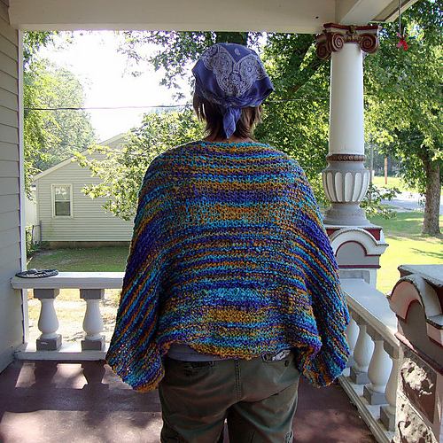 Ravelry: Rectangle Garter Shrug pattern by Christa Casebeer