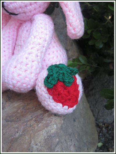 Ravelry: Little Strawberry Bunny pattern by Melissa's Crochet Patterns