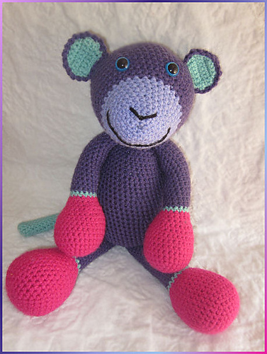 Ravelry: Full of Fun Monkey pattern by Melissa's Crochet Patterns