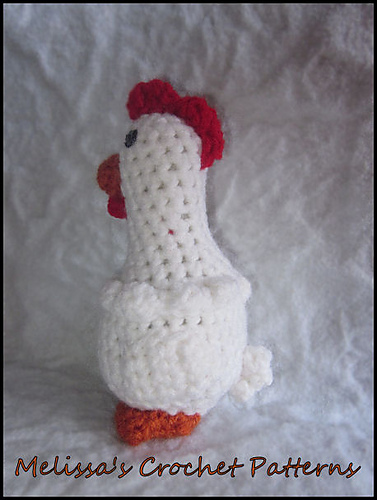 Ravelry: Chickaletta (Chicken) pattern by Melissa's Crochet Patterns
