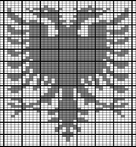 Ravelry: Albanian Flag (Double Eagle) pattern by lirantha