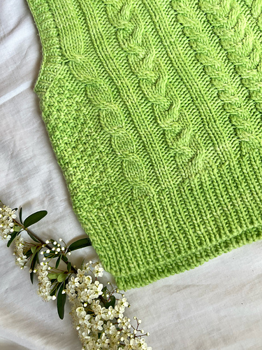 Ravelry: Wasabi vest pattern by Lirio Knits