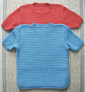 Ravelry: Fitted Tee - Crew or Vee (SW-013) pattern by Lisa Carnahan